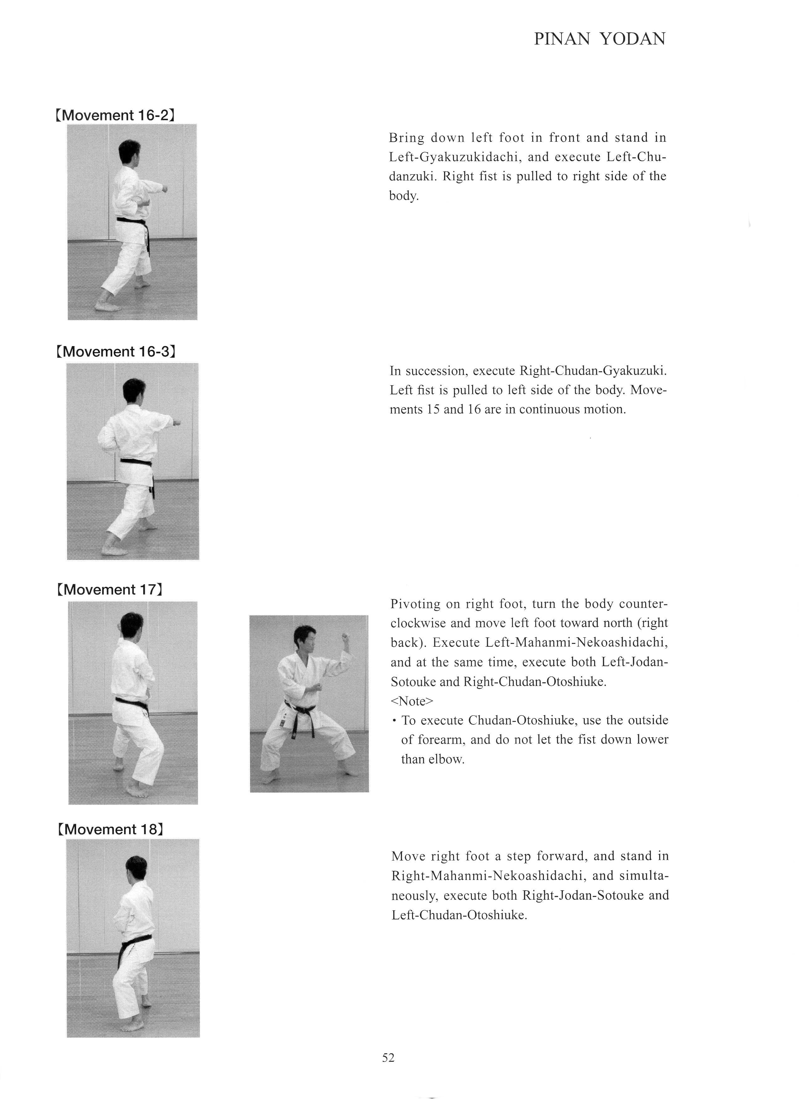 Index of /WK Karatedo Textbook/Pinan Yodan